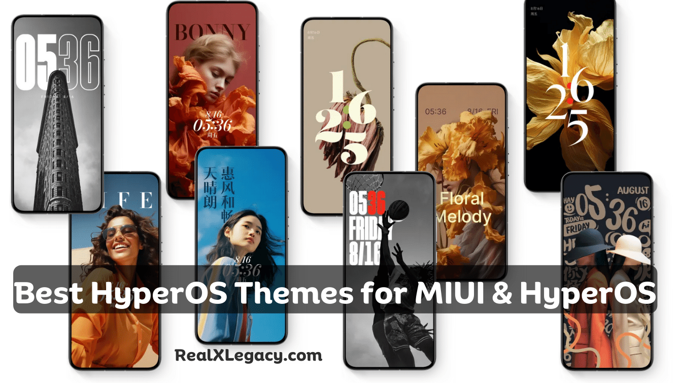 Download Best HyperOS Themes for Xiaomi Devices - Realx Legacy