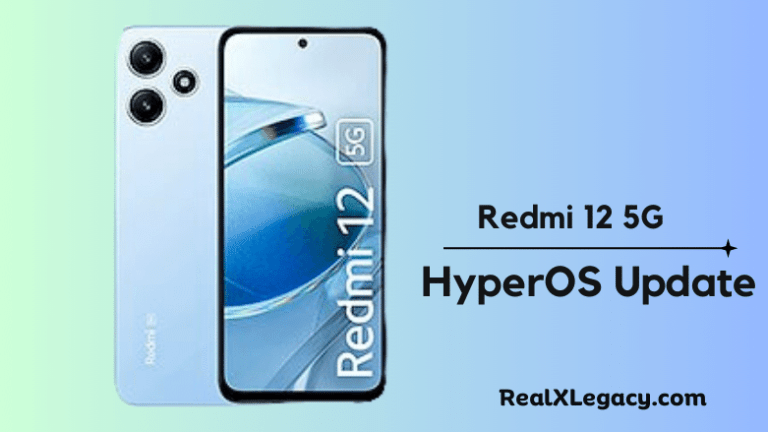 Xiaomi Redmi 12 5G HyperOS Update ‘sky’ ROMs Download - Realx Legacy